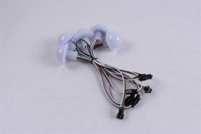 China Hemisferische 1W DC12V 5050RGB 45mm LED-vermaaklamp Te koop