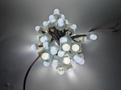 China Luz de módulo de píxeles LED cuadrado 12mm 0.3W DC12V 160 grados para necesidades personalizadas en venta