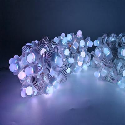 China Luz de módulo de píxeles LED cuadrado de 12 mm DC12V 0.3W personalizable para diferentes colores en venta