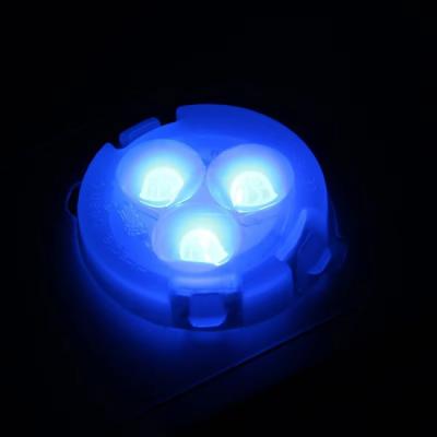 China Cadena de luces LED de píxeles de 12V a prueba de agua, modo de control DMX512 para decoraciones navideñas permanentes al aire libre en venta