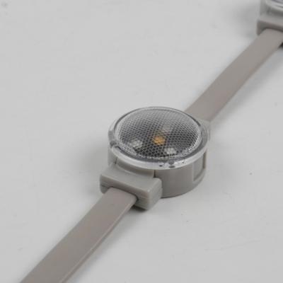 Cina 30mm Angolo di Visualizzazione 120° Luci LED Pixel Point RGB Indirizzabili per Esterni 12V Impermeabili per la Decorazione Domestica in vendita