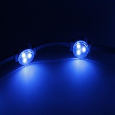 Cina 30mm Angolo di Visualizzazione 120° Luci LED Pixel Point RGB Indirizzabili per Esterni 12V Impermeabili per la Decorazione Domestica in vendita