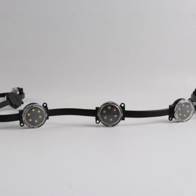 China 50mm Diameter Led Pixel Lichtbron Permanente Digitale Lamp Buitenmodule voor Nachtpuntverlichting Te koop
