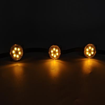 China 50mm Diameter Led Pixel Lichtbron Permanente Digitale Lamp Buitenmodule voor Nachtpuntverlichting Te koop