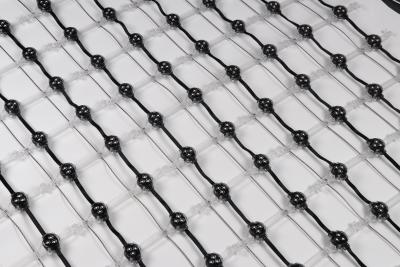 China Hochwertiges flexibles LED-Pixel-Gitterbildschirm Außengebäude Medien Fassade-Punktlicht Led Net Screen Vorhang zu verkaufen
