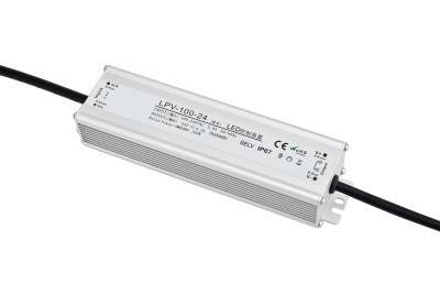 Китай Фабрика оптовый дождепрочный 12V 24V 100W трансформатор светодиодный переключатель питания AC DC водонепроницаемый светодиодный щит и лента продается