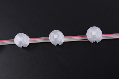 China Fuente de luz puntual LED RGB a todo color con control externo monocromático para exteriores, resistente al agua IP67, 20 mm, colorida para casa en venta