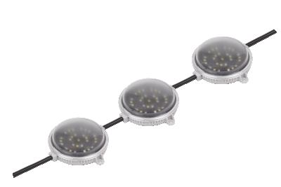 China OEM Service Factory Price 100mm Led Outdoor Lighting Advertising RGB IP67 DC24V Led Point Light for sale