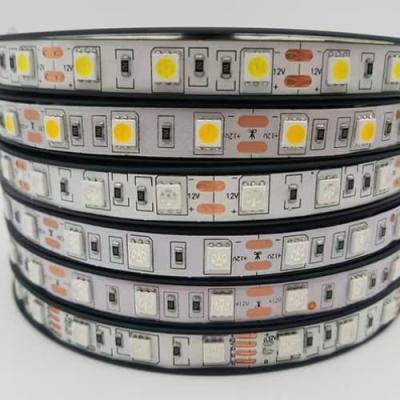 China IP67 Waterproof LED Strip 5050 DC12V 60LEDs/m Flexible LED Light RGB RGBW 5050 LED Strip Light for sale