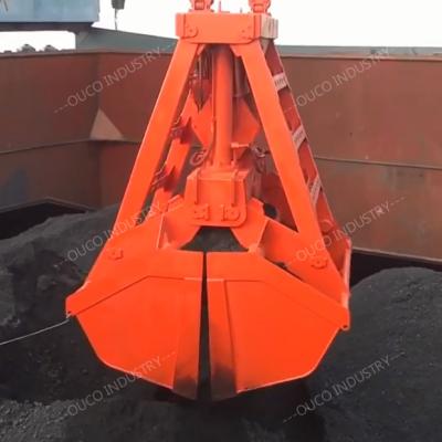 Κίνα Διπλή σέσουλα κάδων αρπαγών άνθρακα Clamshell υδραυλική που μηχανοποιείται προς πώληση