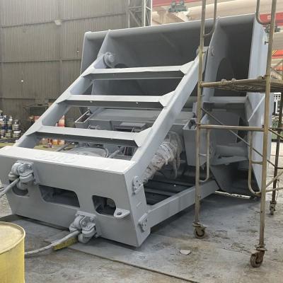 Κίνα Clamshell ασύρματο χρώμα 12 CBM Q355 συνήθειας αρπαγών μαζικού χειρισμού ελέγχου ξηρό προς πώληση