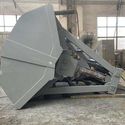 Κίνα Clamshell ασύρματο χρώμα 12 CBM Q355 συνήθειας αρπαγών μαζικού χειρισμού ελέγχου ξηρό προς πώληση