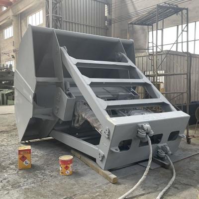 Clamshell ασύρματο χρώμα 12 CBM Q355 συνήθειας αρπαγών μαζικού χειρισμού ελέγχου ξηρό