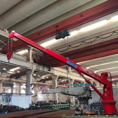 Chine Boom télescopique Marine Crane Hydraulic System à vendre