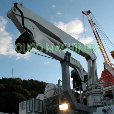 Cina Articolazione allungabile d'acciaio 10m Marine Cranes della struttura 5t in vendita