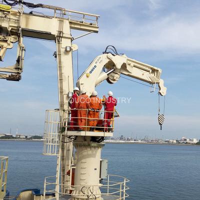 Cina asta idraulica elettrica Crane Offshore dell'articolazione di 22m Ccs piccola in vendita