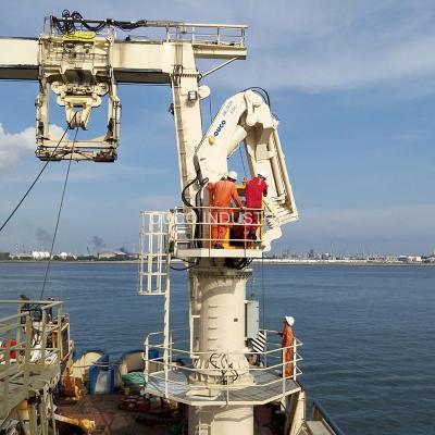 asta idraulica elettrica Crane Offshore dell'articolazione di 22m Ccs piccola