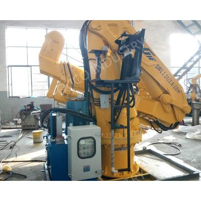 Cina certificazione di 1.5t 10m Marine Knuckle Boom Crane Iso in vendita
