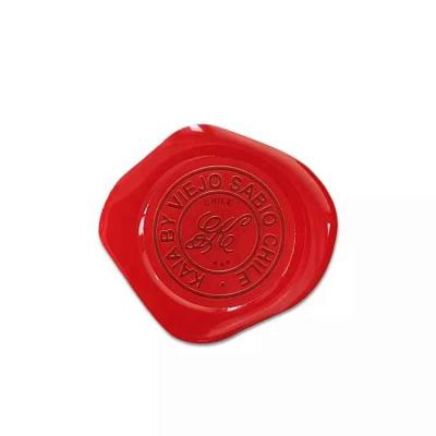 中国 Custom 3D Clear Sticker Epoxy Resin Wine Perfume Cosmetic Label 販売のため