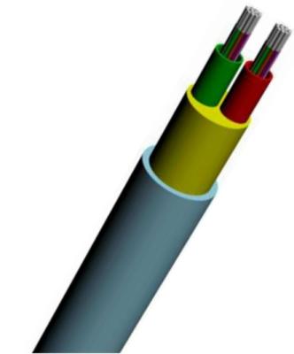 Cina Ⅱ asciutto flessibile del cavo della struttura del cavo a fibre ottiche dell'interno EFONA003 in vendita
