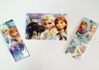 中国 ふさ 0.6mm ペットが付いている子供のレンズ 3D レンズのしおり 販売のため