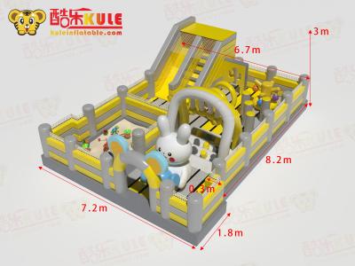 중국 토끼 공원 둥글다 둥글다 둥글다 판매용