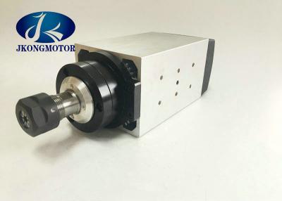 Chine Air de moteur d'axe à C.A. de place de 6KW ER32 380V 12A refroidi avec la ceinture pour graver le meulage de fraisage à vendre