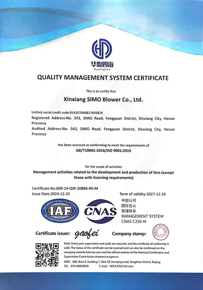 Durable Induced Draft Centrifugal Fan for Industrial Use