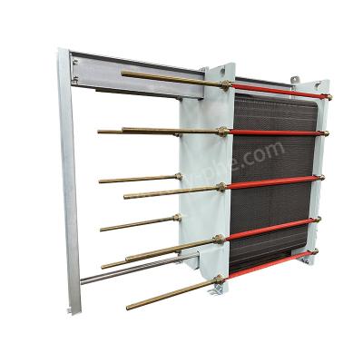 Cina Customizable And Copper Brazed Plate Heat Exchanger For Condensing Unit Condenser in vendita