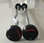 Cina Esercizio fisico 30 kg Pesi di gomma Barbell attrezzature di fitness in vendita