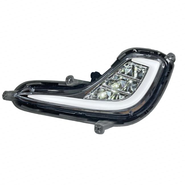 For 2012-2017 Hyundai Accent Front Bumper LED Fog Lamp DRL Light Clear ...