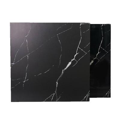 Cina 600*600 Piastrelle di porcellana finite in nero opaco antiscivolo con stile classico in vendita