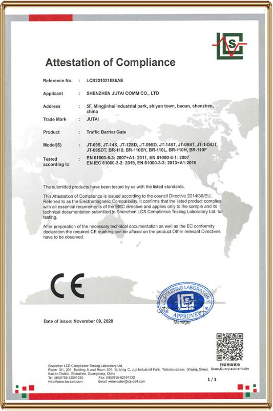 - Shenzhen Jutai Comm Co., Ltd.