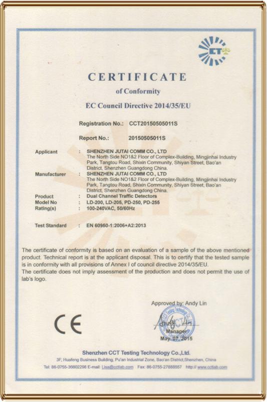 - Shenzhen Jutai Comm Co., Ltd.