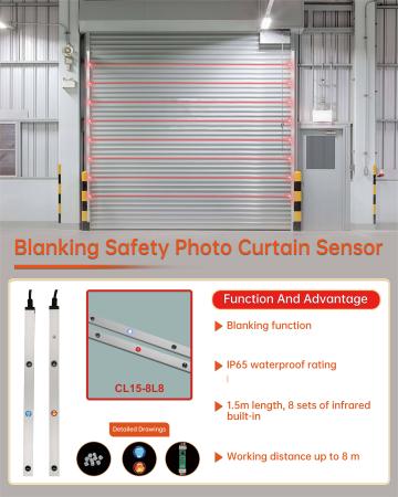 Blanking safety Light Curtain