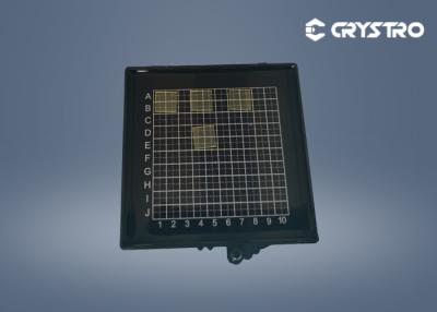 China 10*10*0.5mm Ce Gesmeerde Singel Kristallenhoogte - dichtheid GAGG Scintillators Te koop
