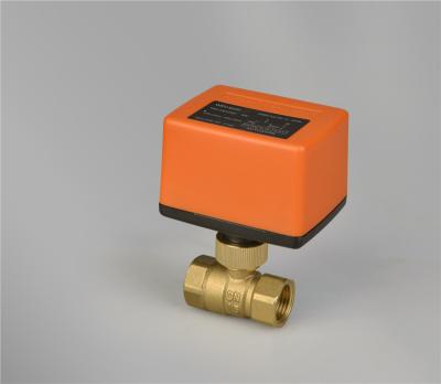 Cina Una mini valvola a sfera motorizzata di 2 modi, valvola a sfera con comando a motore 1/2„ - 2