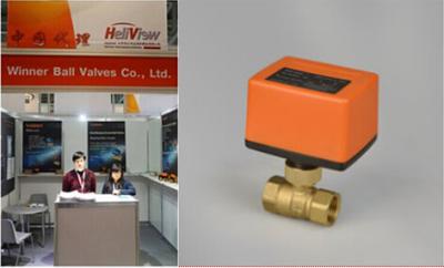 Cina Mini valvola a sfera a 2 pollici a motore della valvola 1/2 di 2 modi„ - a controllo di linea per la HVAC in vendita