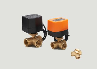 Cina L'azionatore Shell IP55 del PC del vincitore impermeabilizza la valvola a sfera a tre corsie motorizzata in vendita