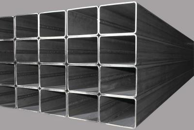 Cina Sezioni vuote rettangolari galvanizzate laminate a caldo/coniate a freddo della sezione vuota d'acciaio quadrata di ERW, in vendita