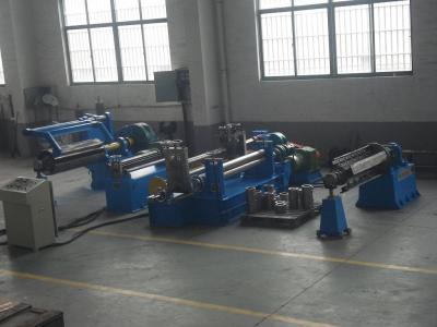 Cina 380V semiautomatico acciaio bobina linea macchina con lamiera di acciaio al carbonio comuni di taglio in vendita