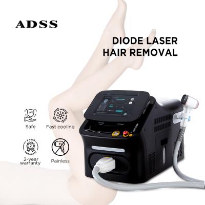 China Permanent 3 Wavelength Beauty Salon Equipment 755 808 1064 nm Portable Professional Diode 808 Machine Laser Hair Removal System for sale