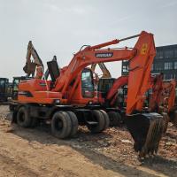 Quality 90 New Wheeled Excavator Second Hand DOOSAN DH150W-7 Used 4 Wheeled Digger for sale
