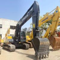 Quality 21000kg Used Hydraulic Crawler Excavator Second Hand Volvo Ec210 1.1m3 Bucket Capacity for sale