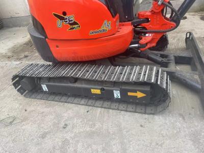 U35 Used Kubota Mini Excavator Original Engine 3.5 Ton 0.15m3 Bucket Capacity