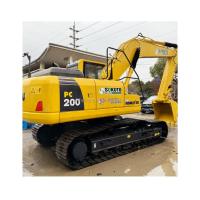Quality 20 Ton Used Komatsu Pc200 Used Construction Machinery 1.2m3 Bucket for sale