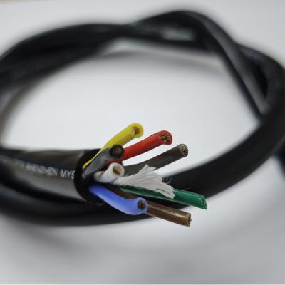 China 6 Core 7 Core 8 Core Silicone Insulated Multicore Wire with UL Standard and Copper Conductor for Heating Applications for sale