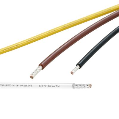 중국 하얀 푸른 노랑을 밝히는 FEP 절연선 UL3239 20KV,30KV 주석 도금 구리 와이어 200 Ｃ 히터 판매용