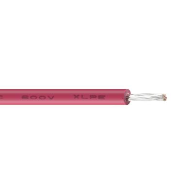 China Round Home Appliance  Hook up Wire 22 AWG Awm3289 Flame Retardant Red Headlamp  XLPE Insulated Cable for sale