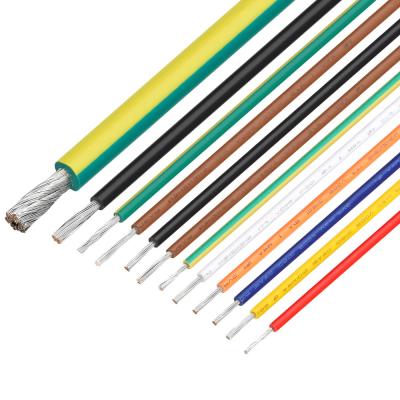 중국 뉴 에너지 UAV 로봇을 위한 전기 배선 공급 FEP 와이어 주석 도금 구리 8 AWG 600V/200C 판매용